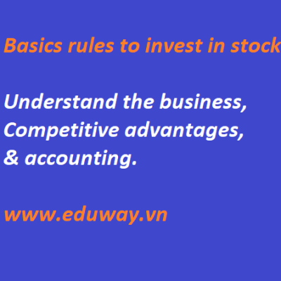 Basic rules to invest in stock | Eduway