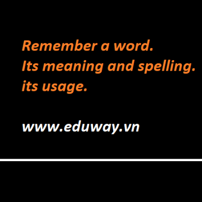 How to remember a word in English language? | Eduway